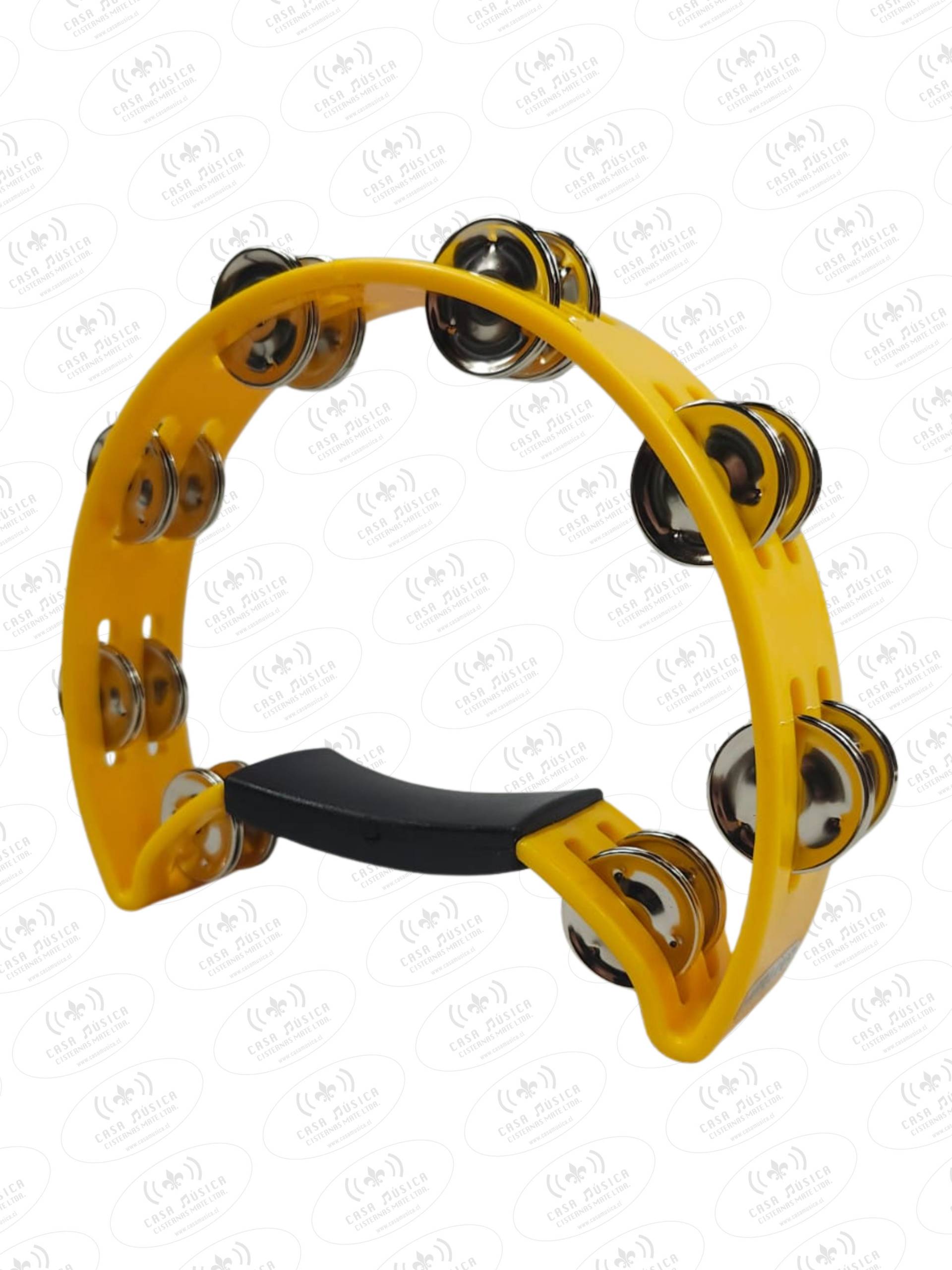 Pandero Media Luna Amarillo MITELLO - Casa Musica